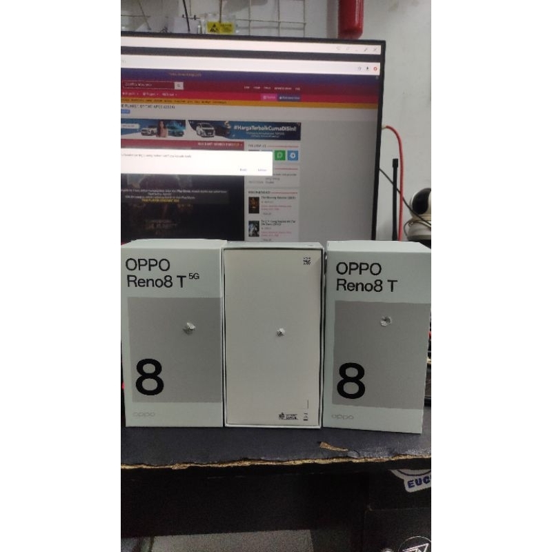 Jual KOTAK DUSBOX DUSBOOK DUS OPPO RENO 8T 4G 5G (TIDAK BISA REQUEST ...