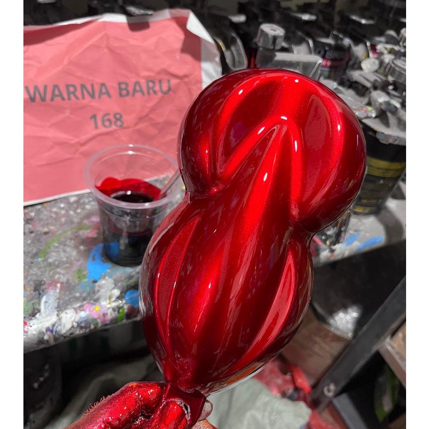 Jual Terbatas cat candytone RED cat candy tone merah pured candy ...