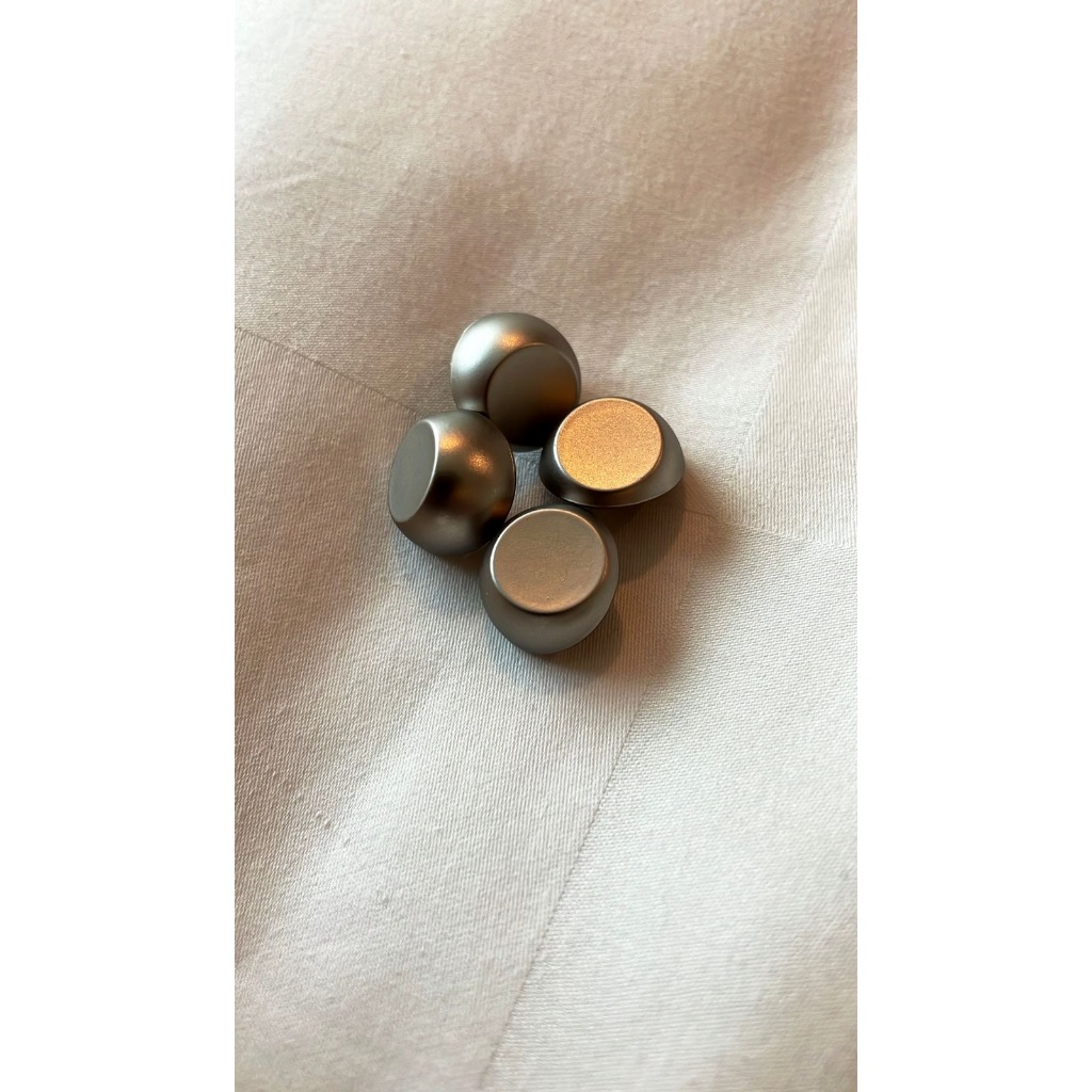 Jual Flat Top Button (silver) | Shopee Indonesia