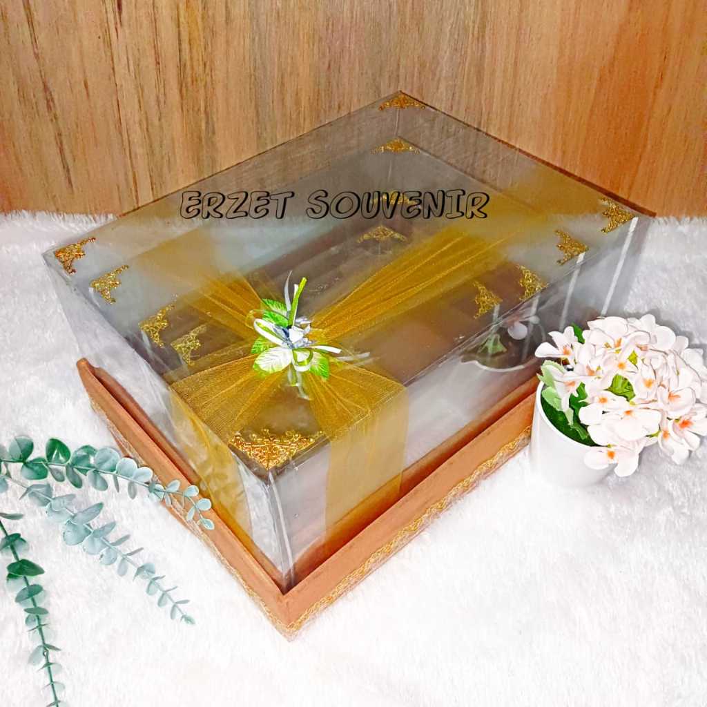 Jual Box Mika Seserahan Satu Set Isi 4 Tempat perhiasan Kotak Hantaran ...