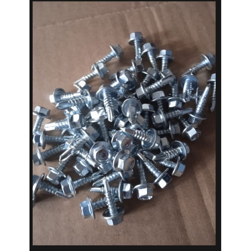 Jual BAUT ROOFING BAJA RINGAN UKURAN 10X16 ( isi 50 pcs dan 100 pcs) | Shopee Indonesia