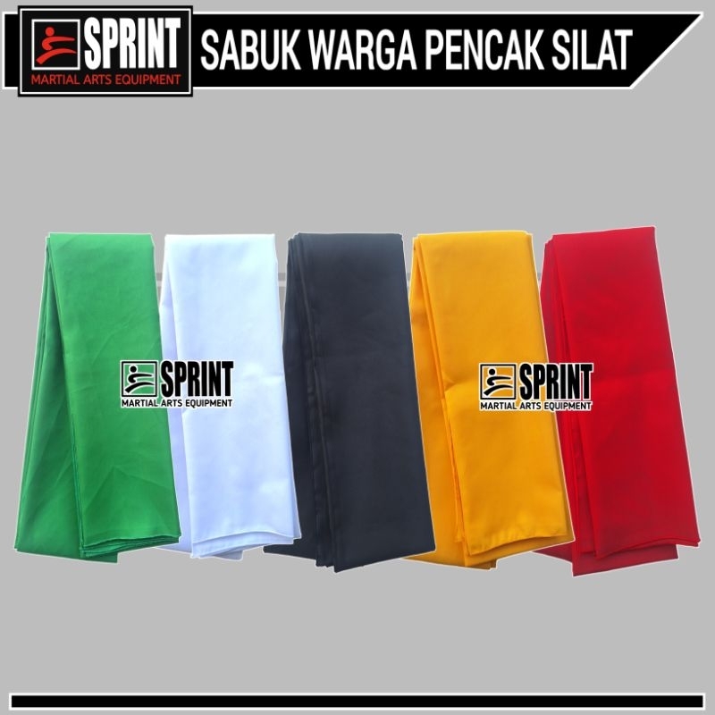 Jual Duplikat Sabuk Warga Pencak Silat 3 Meter Warna Lengkap Putih ...
