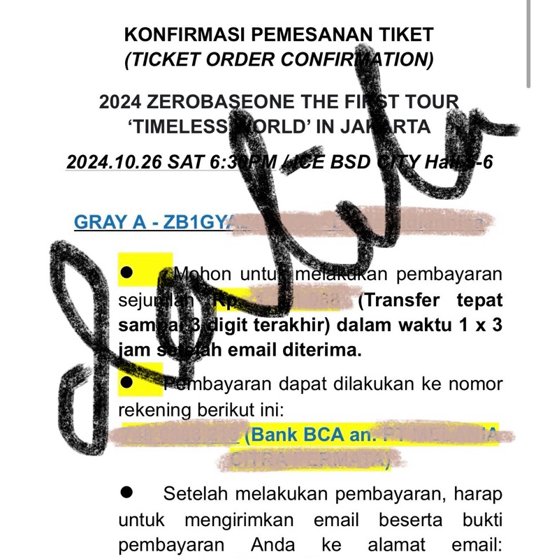 Jual ZEROBASEONE TIMELESS WORLD ZB1 CONCERT GRAY A TIKET KONSER ...