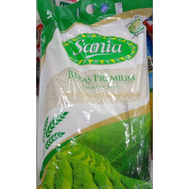 Jual beras Sania 5kg beras premium | Shopee Indonesia