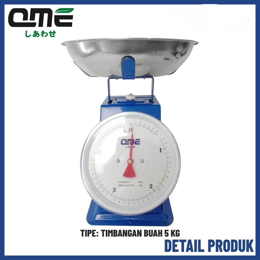 Jual QME Timbangan Analog Jarum Buah 5kg, 10kg ,15kg ,20kg (Manual) | Shopee Indonesia