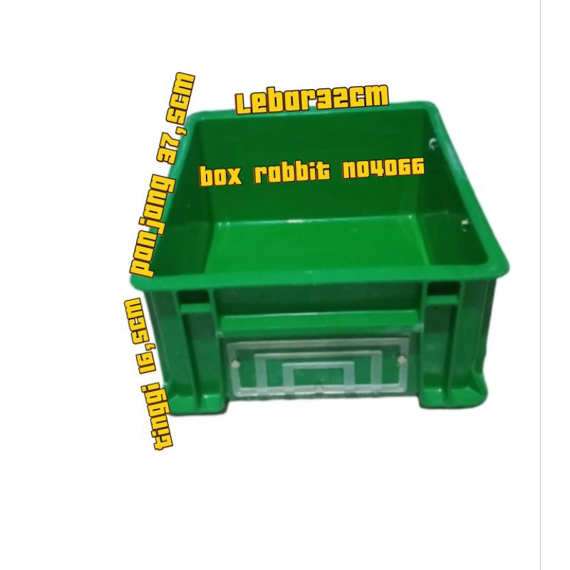 Jual box plastik kontainer rabbit no4066, box perkakas, box ikan , box ...