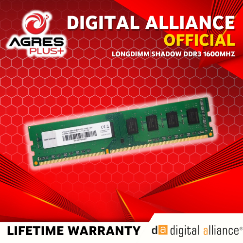 Jual RAM DA 4GB / 8GB DDR3 1600MHz PC3-12800 MEMORY PC KOMPUTER LONGDIMM LIFETIME WARRANTY DRIVE ...