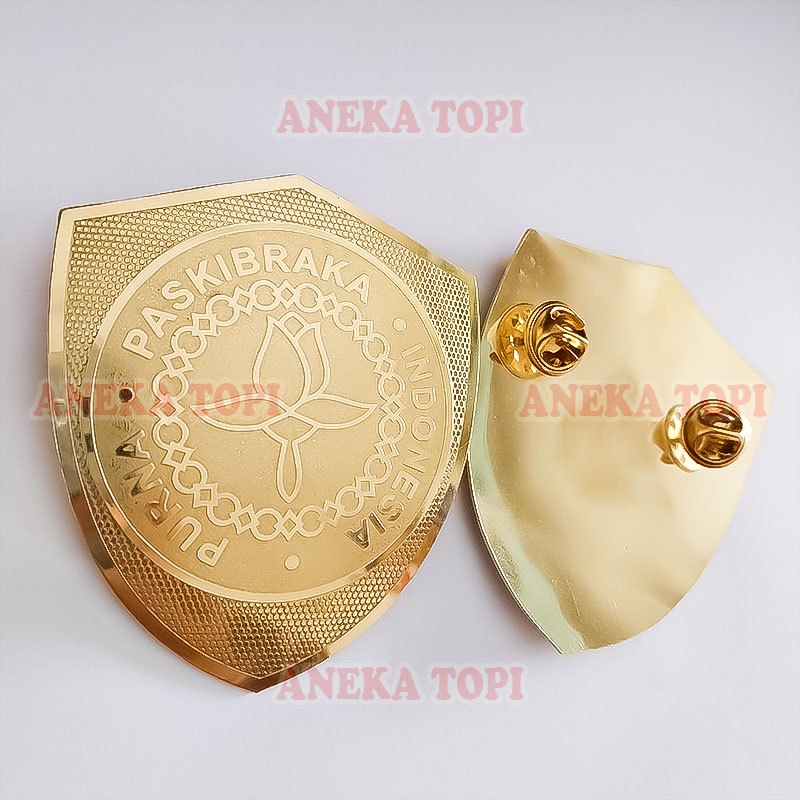 Jual Pin Paskibraka Model Perisai Besar Lencana Pin Purna Paskibraka ...