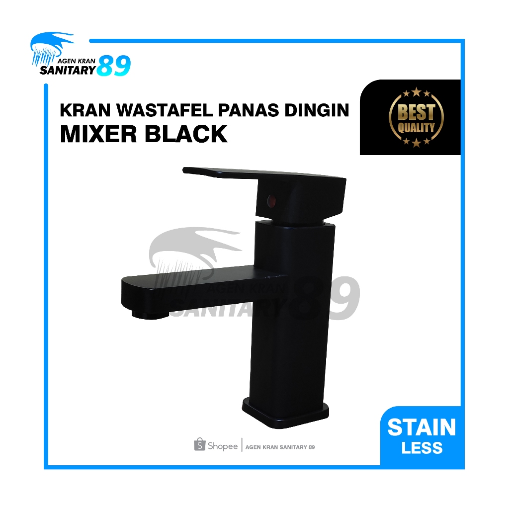 Jual KRAN WASTAFEL PANAS DINGIN/KRAN WASTAFEL PANAS DINGIN HITAM/KRAN ...