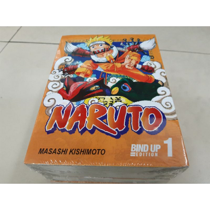 Jual Paket Komik Naruto Bind Up Edition (FULLSET) | Shopee Indonesia