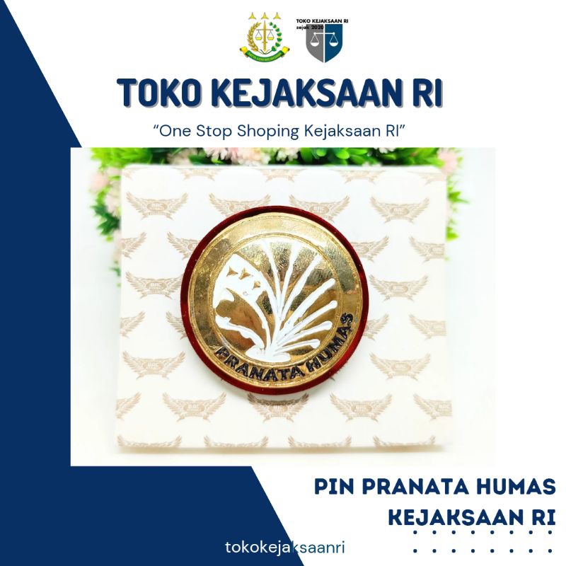 Jual Toko Kejaksaan Ri - Pin PRANATA HUMAS tanjab tanda jabatan ...