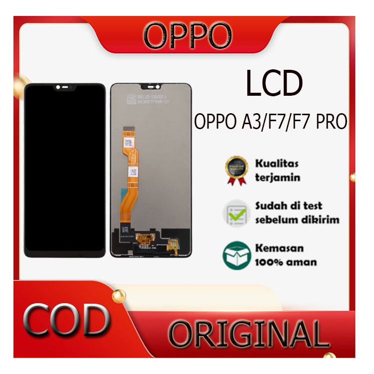 Jual LCD OPPO A3/F7/F7 PRO Fullset Touchscreen Original Asli {ORIGINAL ...