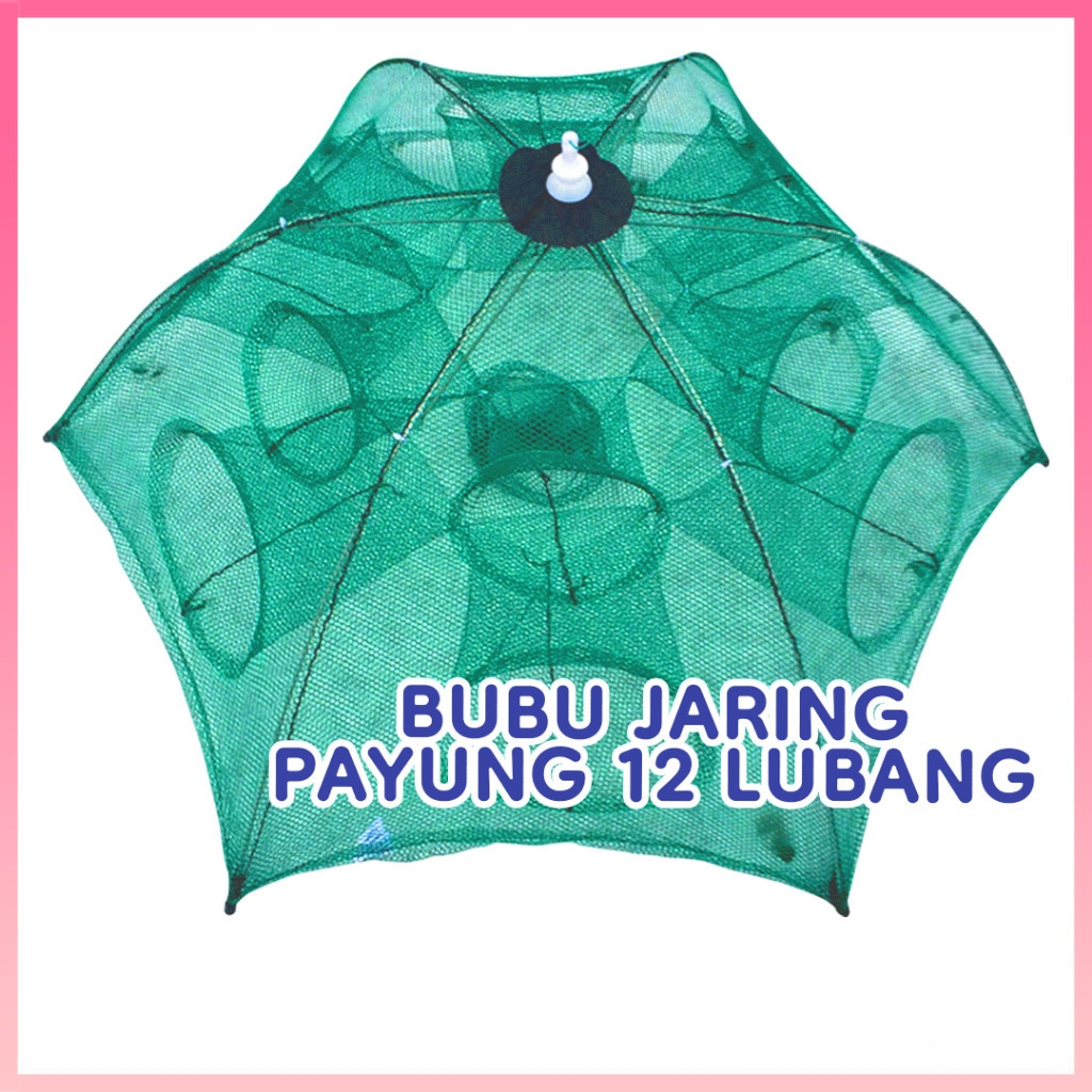 Jual Perangkap Bubu Payung Alat Jaring Pancing Jala Ikan Udang Kepiting ...