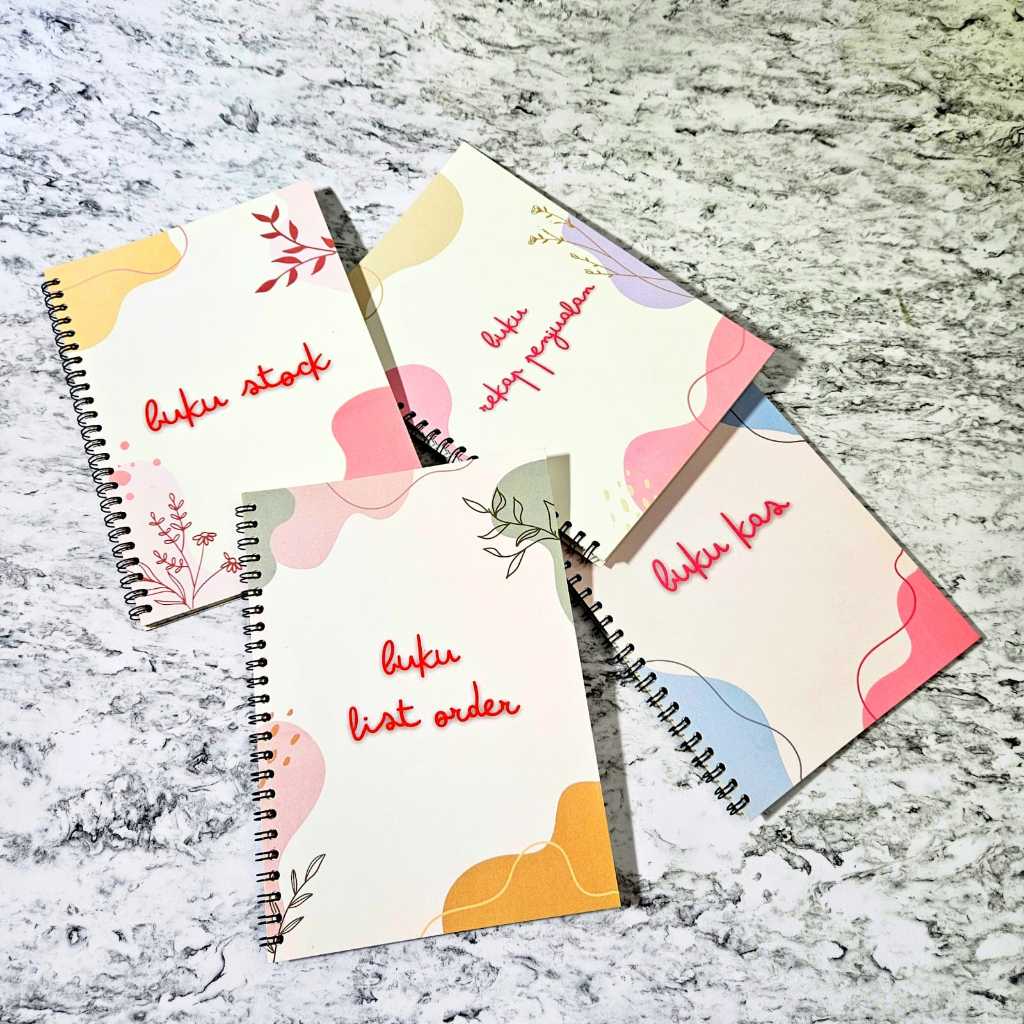 Jual BUKU ONLINE SHOP SPIRAL BUKU REKAP PENJUALAN BUKU LIST ORDER BUKU ...