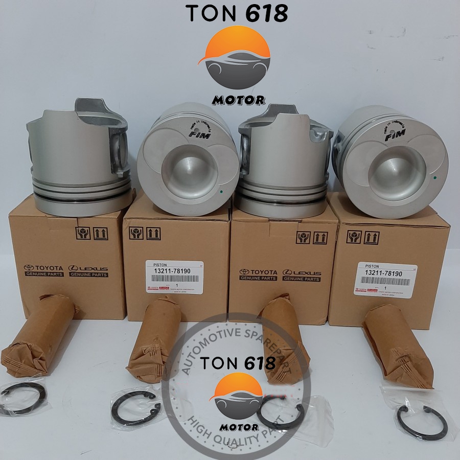 Jual PISTON ASSY SEHER SET KOMPLIT HINO DUTRO HT130 BAJA | Shopee Indonesia