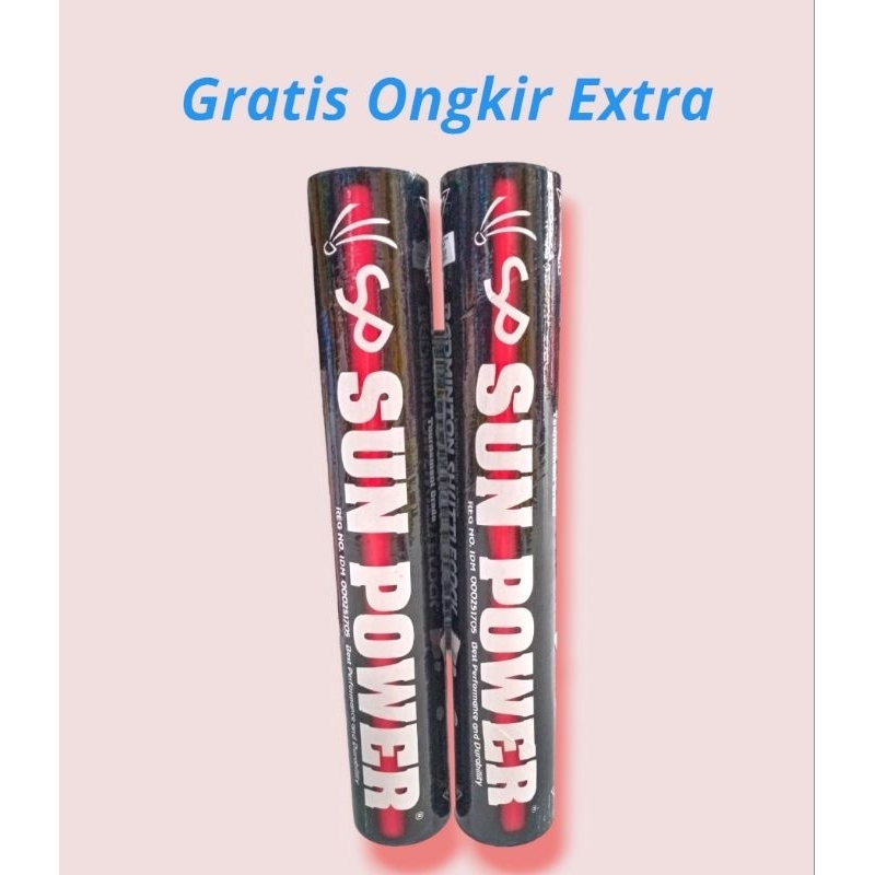Jual Shuttlecock / Bola Raket SUNPOWER / Sun Power isi 12 ORIGINAL ...