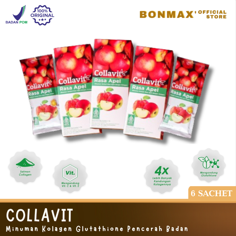 Jual COLLAVIT Collagen Drink With Psyllium Husk and Tripeptide ...
