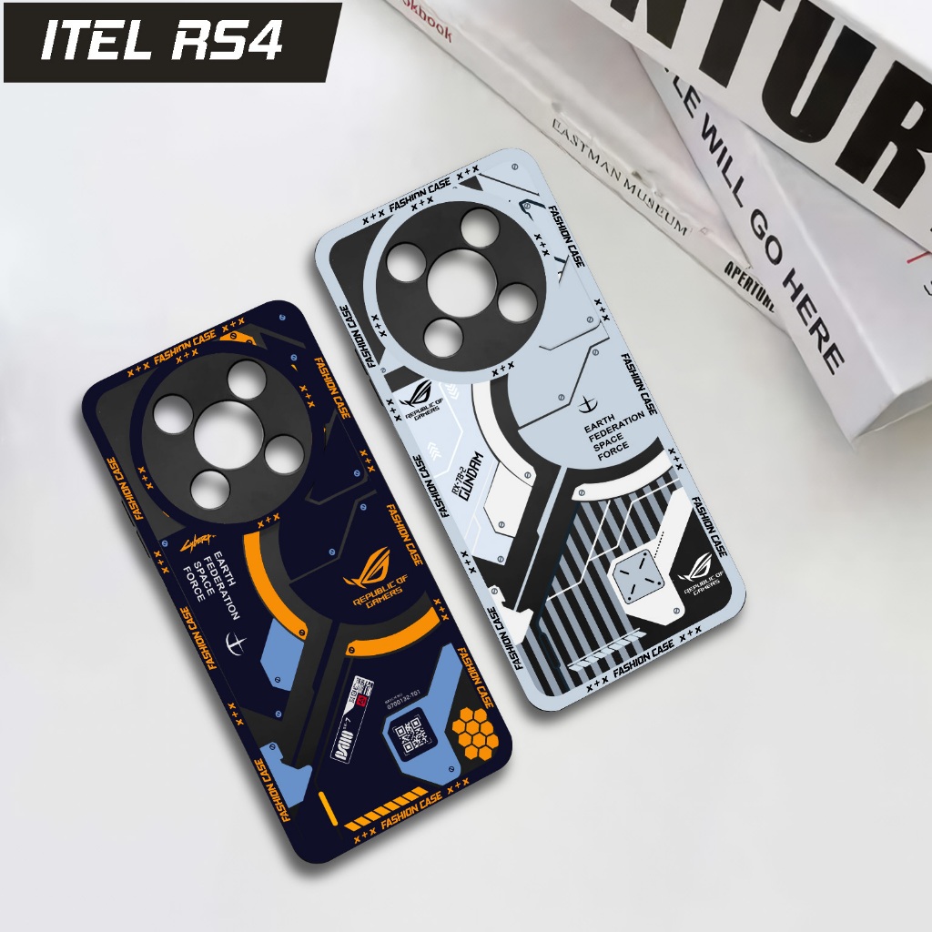 Jual Case Hp Itel RS4 Procamera Black Soft Case Black Slim Matte Itel ...