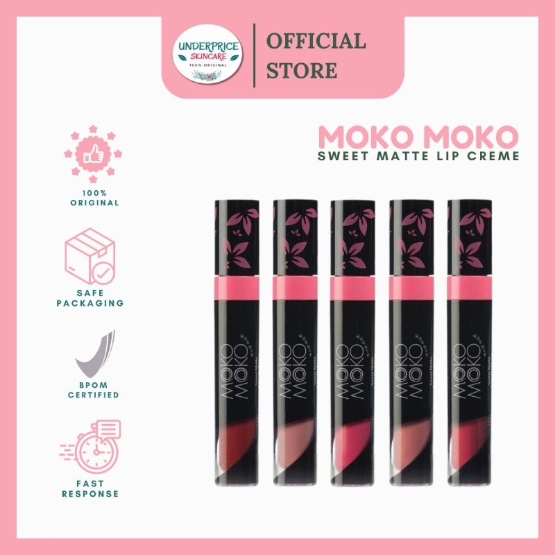 Jual MOKO MOKO Sweet Matte Lip Creme | Shopee Indonesia
