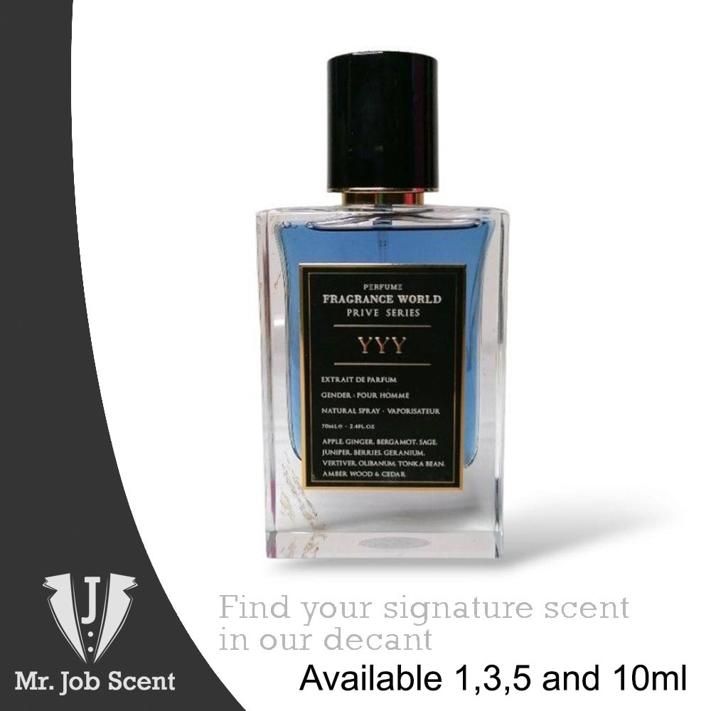 Jual Decant Fragrance World FW YYY Extrait de Parfum for Men Parfum ...