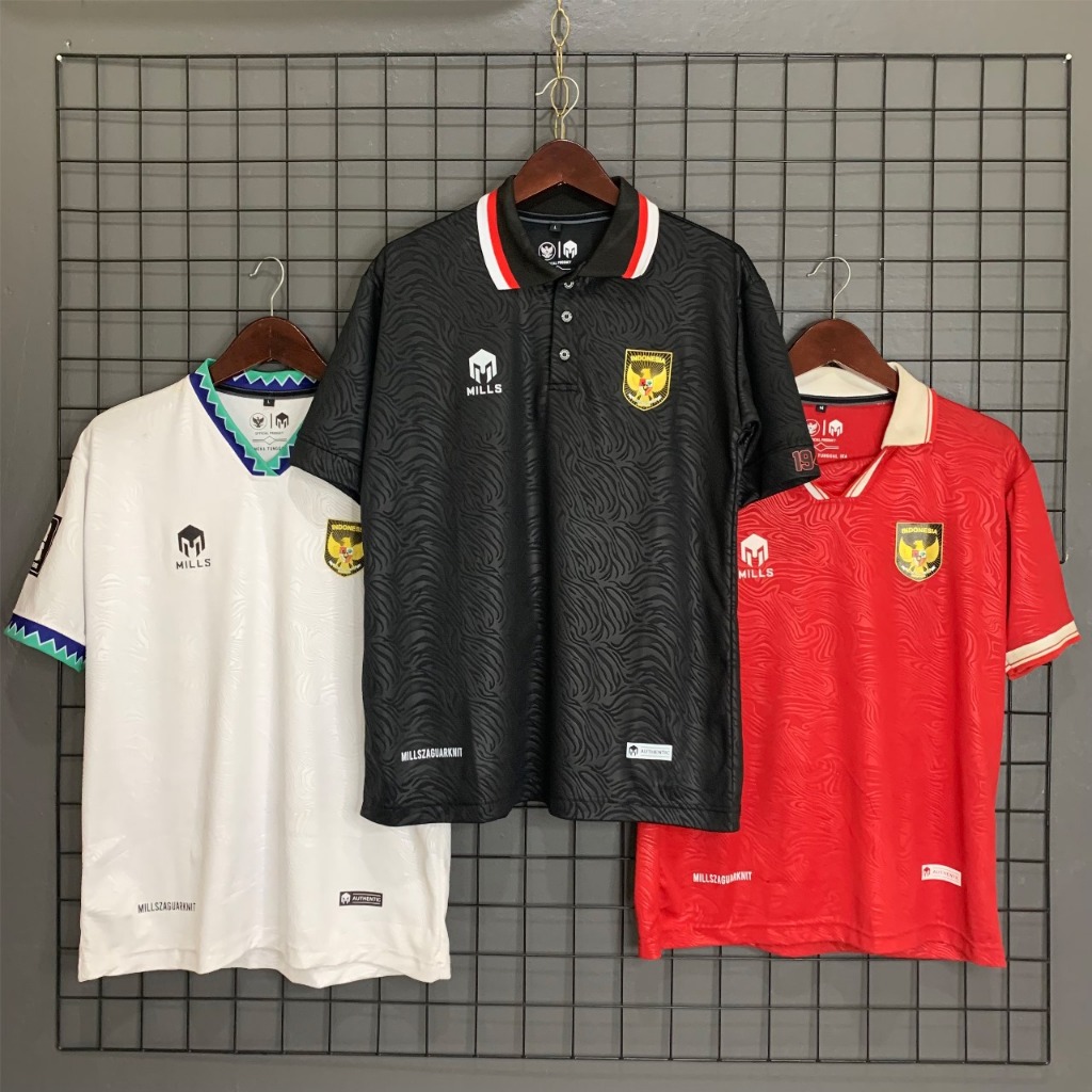 Jual Jersey Timnas Indonesia 2024 Bahan Dryfit Bermotif Embos Sport ...