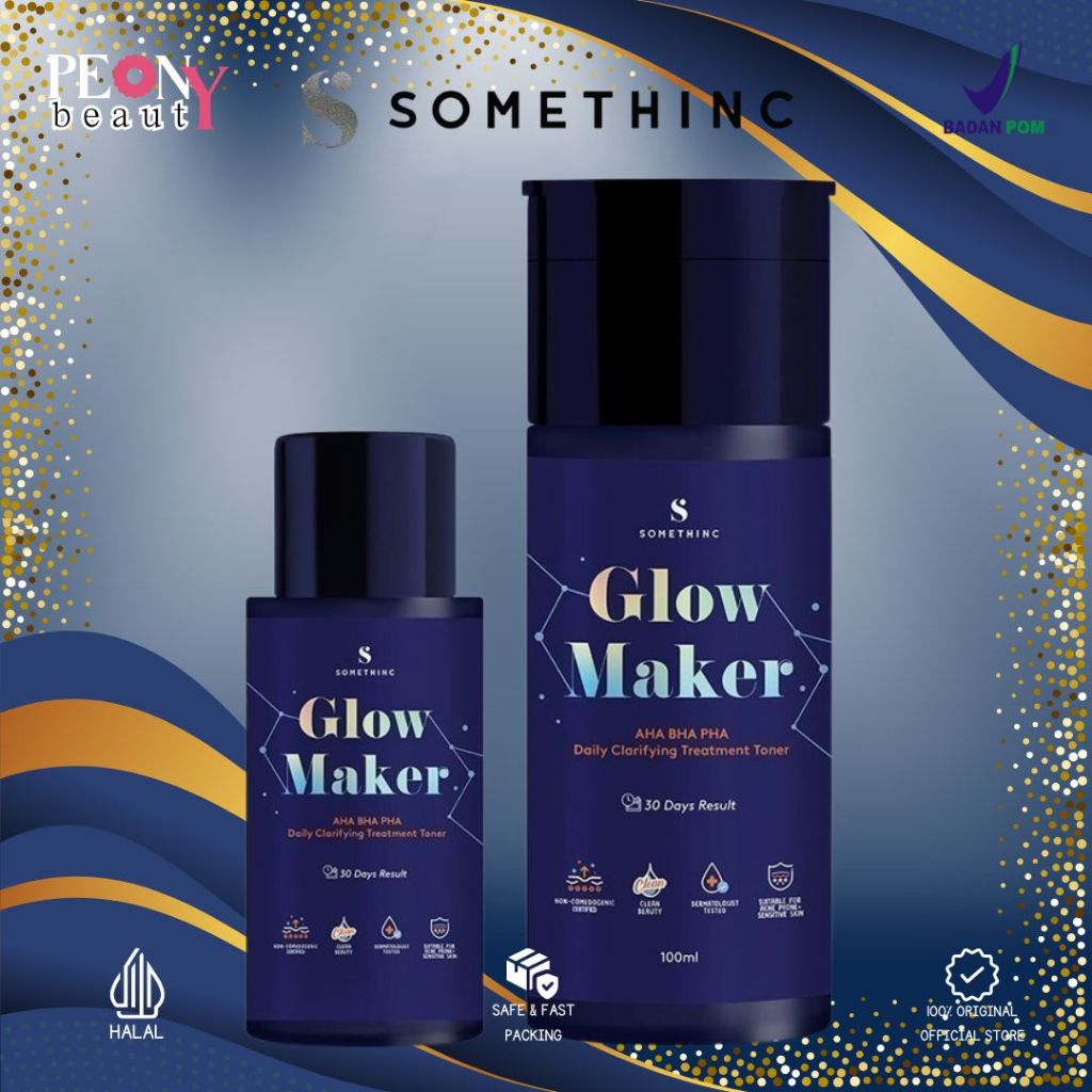 Jual Somethinc Glow Maker AHA BHA PHA Daily Clarifying Treatment Toner ...