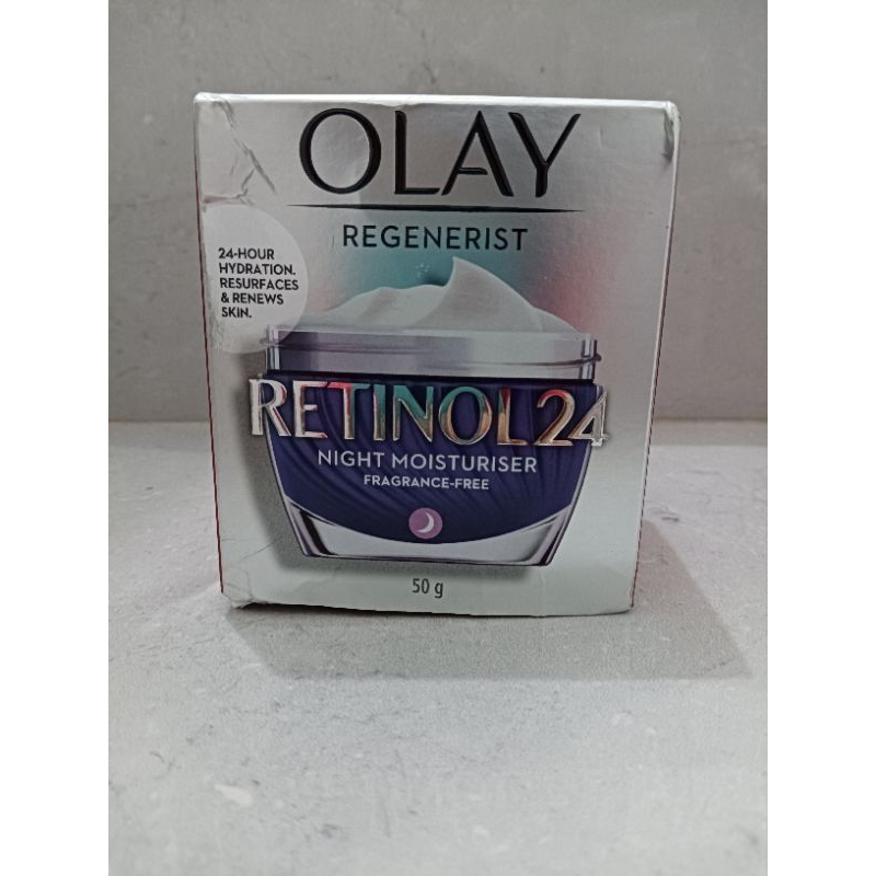 Jual Olay Regenerist Retinol 24 Night Cream 50g Exp 01/2027 | Shopee ...