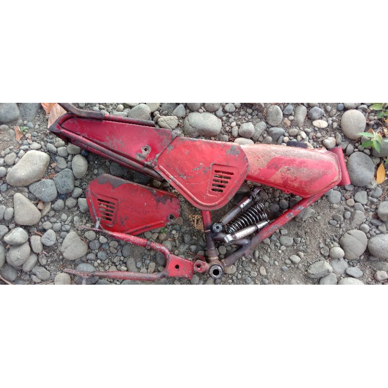 Jual frame set BMX motobike sasis body BMX motobike BMX cross BMX trail ...