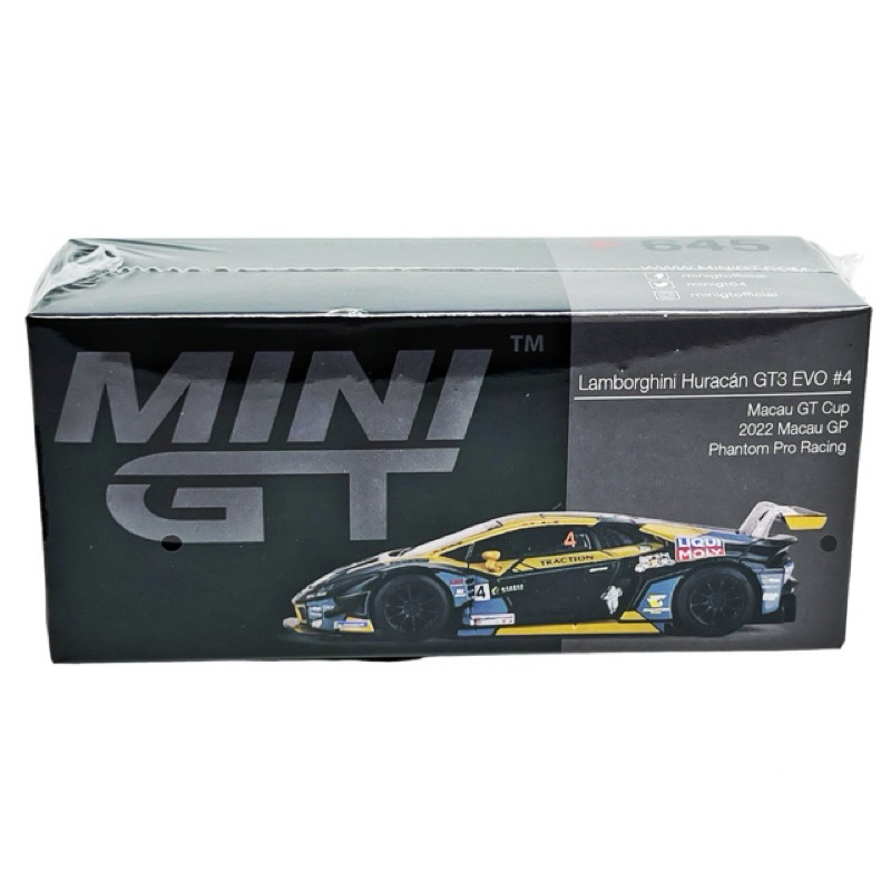 Jual Mini GT 64 Lamborghini Huracan GT3 EVO 2022 Macau GP #645 | Shopee ...