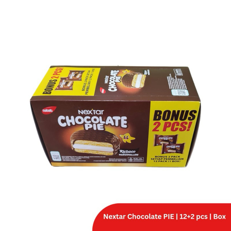 Jual NEXTAR Chocolate Pie Richoco Marshmallow Biskuit Keik Isi ...