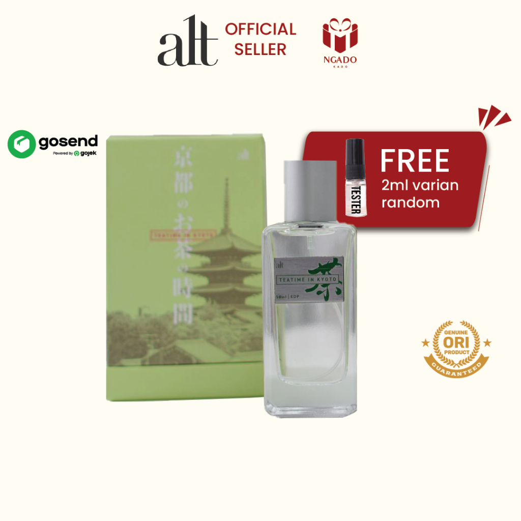 Jual ALT Perfume - Teatime in Kyoto 50ml Eau De Parfum EDP 50 ml Cowok ...