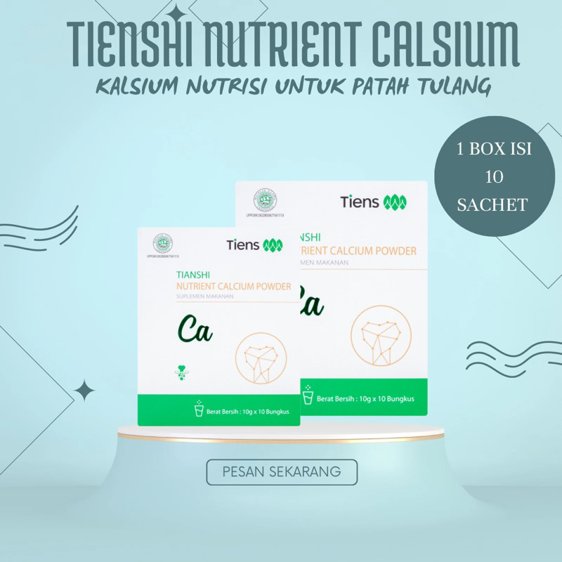 Jual Tiens Nutrient Calsium Kalsium Peninggi Badan Remaja & Dewasa Susu ...