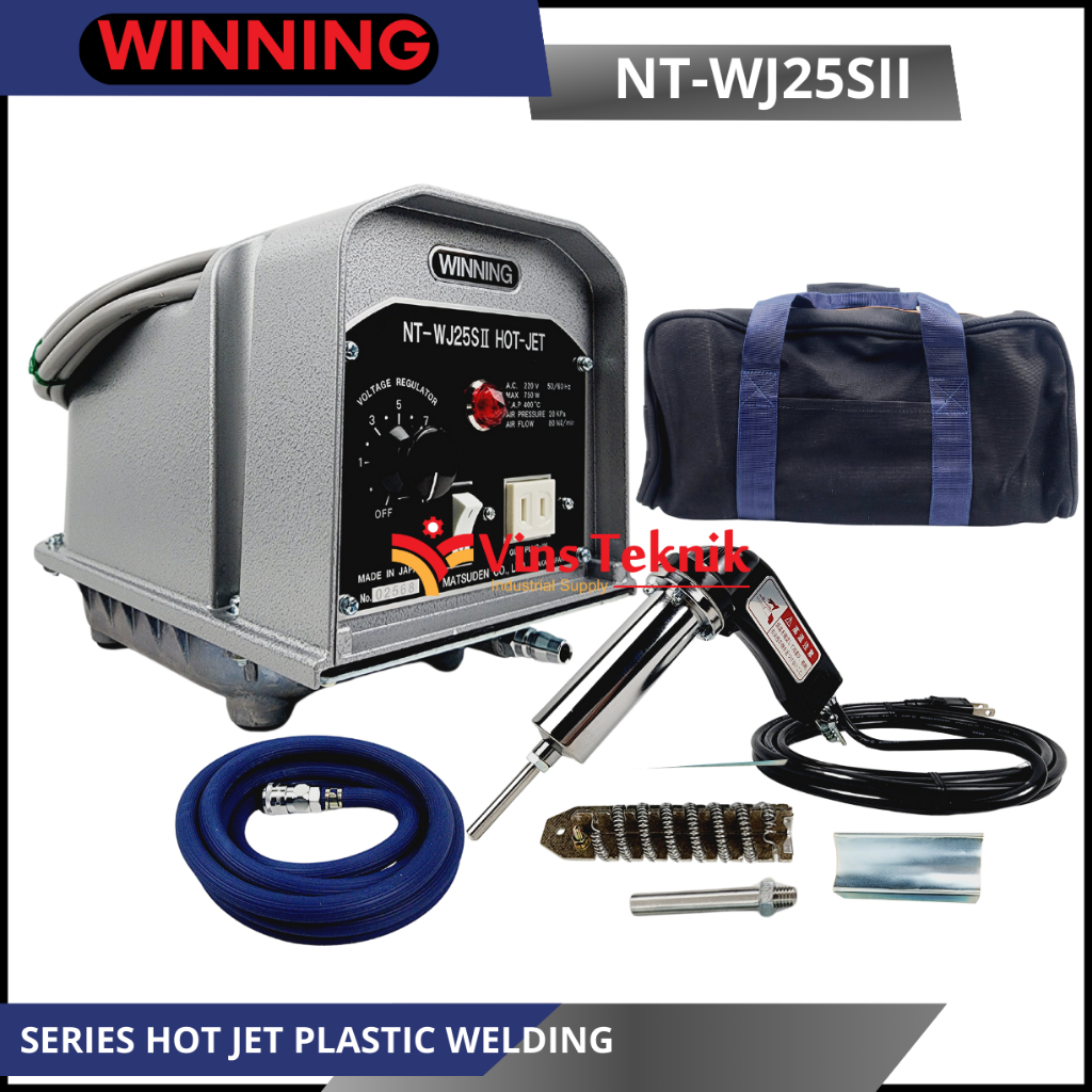 Jual Mesin Las PVC Series Hot Jet Plastic WELDING WINNING NT-WJ25 ...