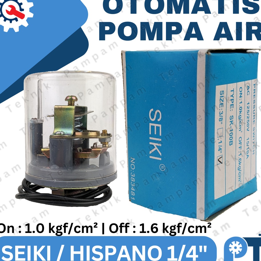 Jual Cepat Otomatis Seiki 14 inch Pressure switch pompa airHispano drat ...