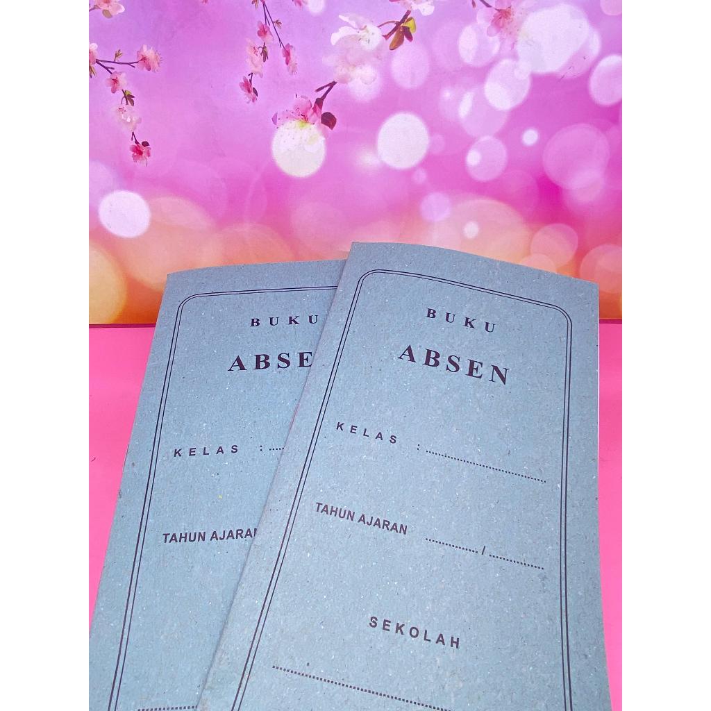 Jual BUKU ABSEN SEKOLAH SD SMP SMA | Shopee Indonesia