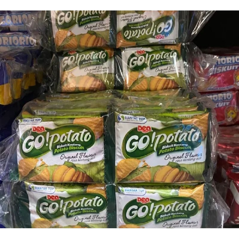 Jual Go Potato (1 Renceng Isi 20 Sachet) | Shopee Indonesia