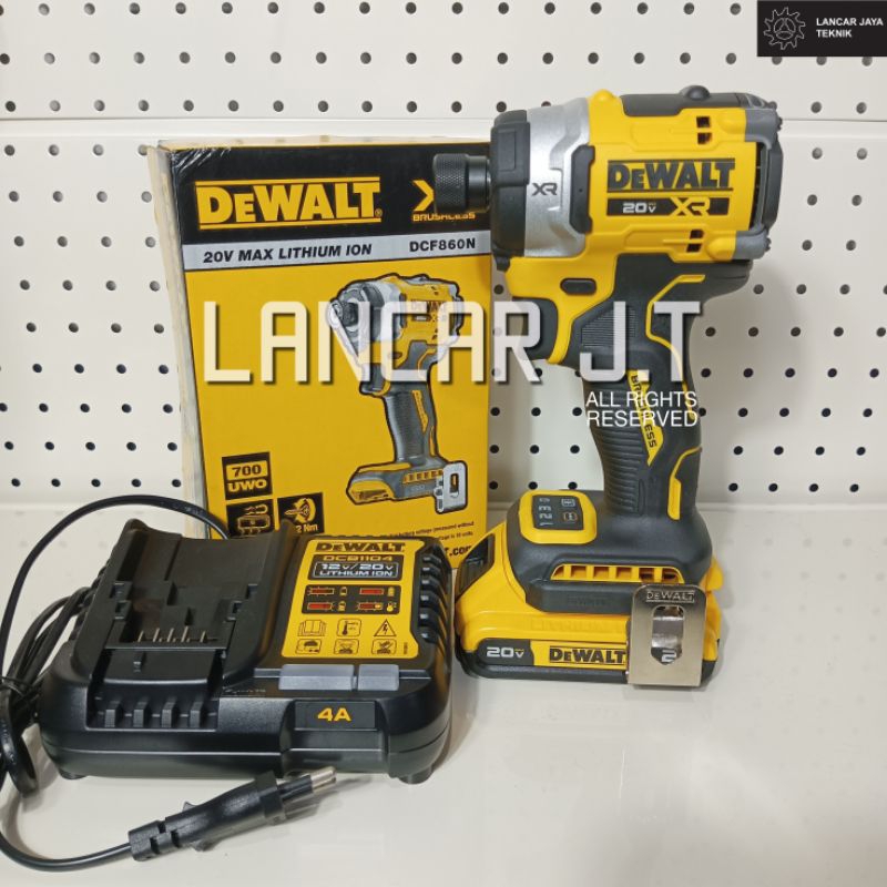 Jual DEWALT DCF860N IMPACT DRIVER CORDLESS BRUSHLESS 20V BOR OBENG ...