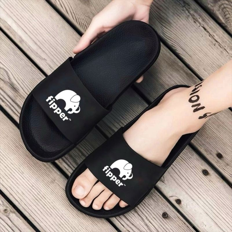 Jual TERLARIA SANDAL FIPPER SLIP ON TANPA LEM SANDAL SENDAL SLIDE ...