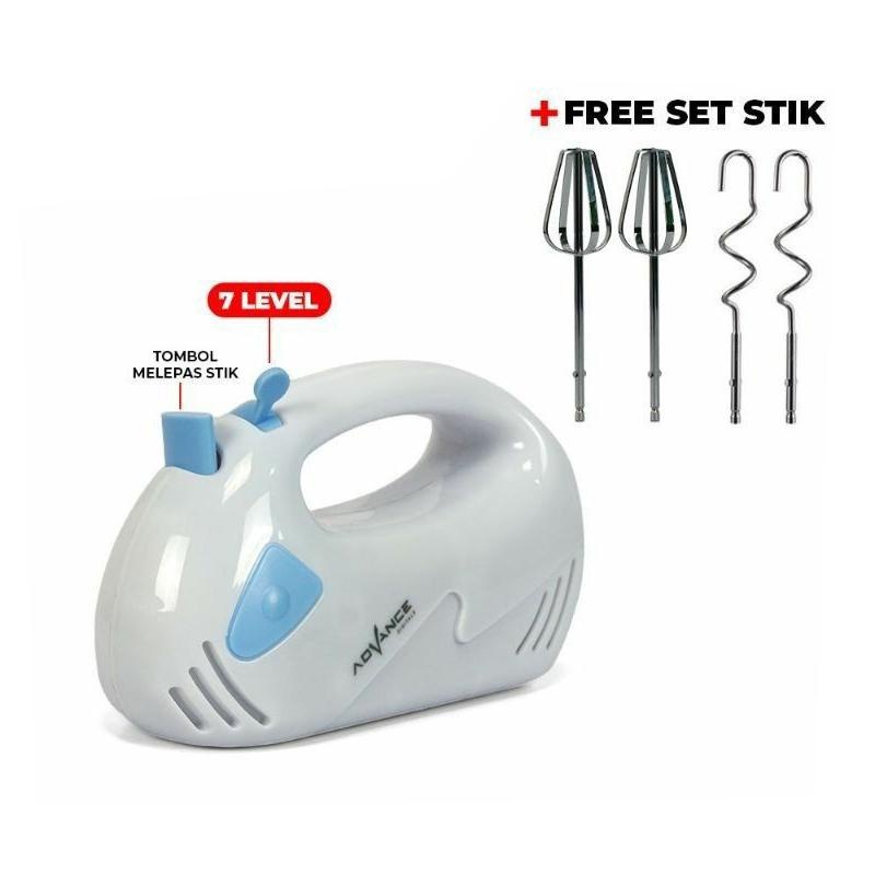 Jual Hand Mixer Advance MX-233 Portable Pengaduk Otomatis Alat Pengocok ...