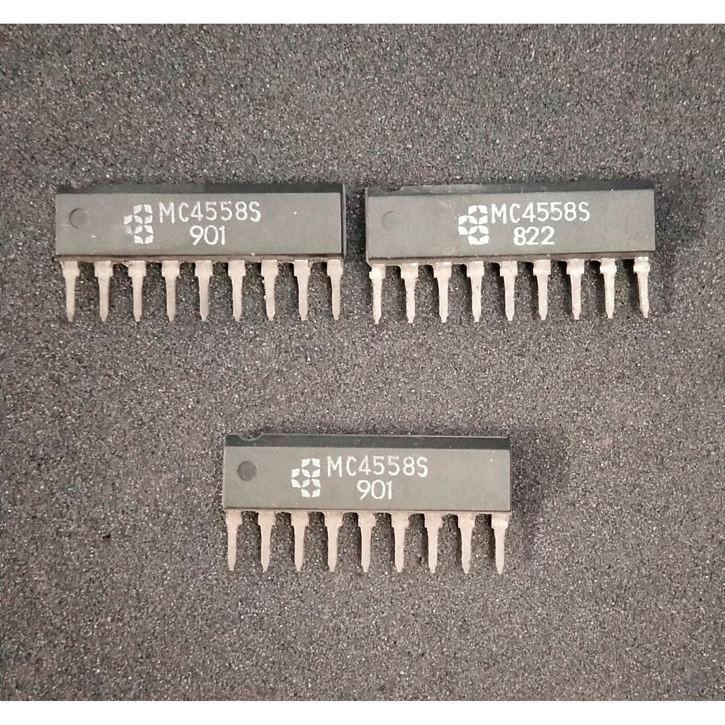 Jual IC MC4558S MC 4558 S Wide Bandwidth Dual Bipolar Operational ...