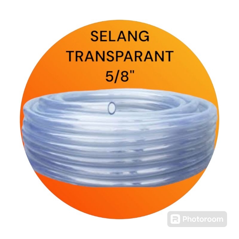Jual selang transparan 5/8 inch / selang bening 5/8" | Shopee Indonesia