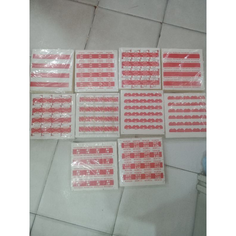 Jual stiker merah putih, merah putih | Shopee Indonesia