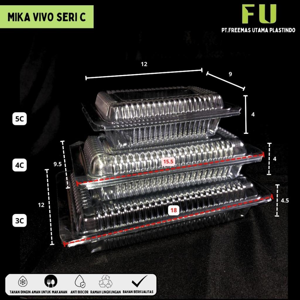 Jual Mika VIVO 3C 4C 5C / Mika Makanan Jajanan Kue Roti / Mika Plastik ...