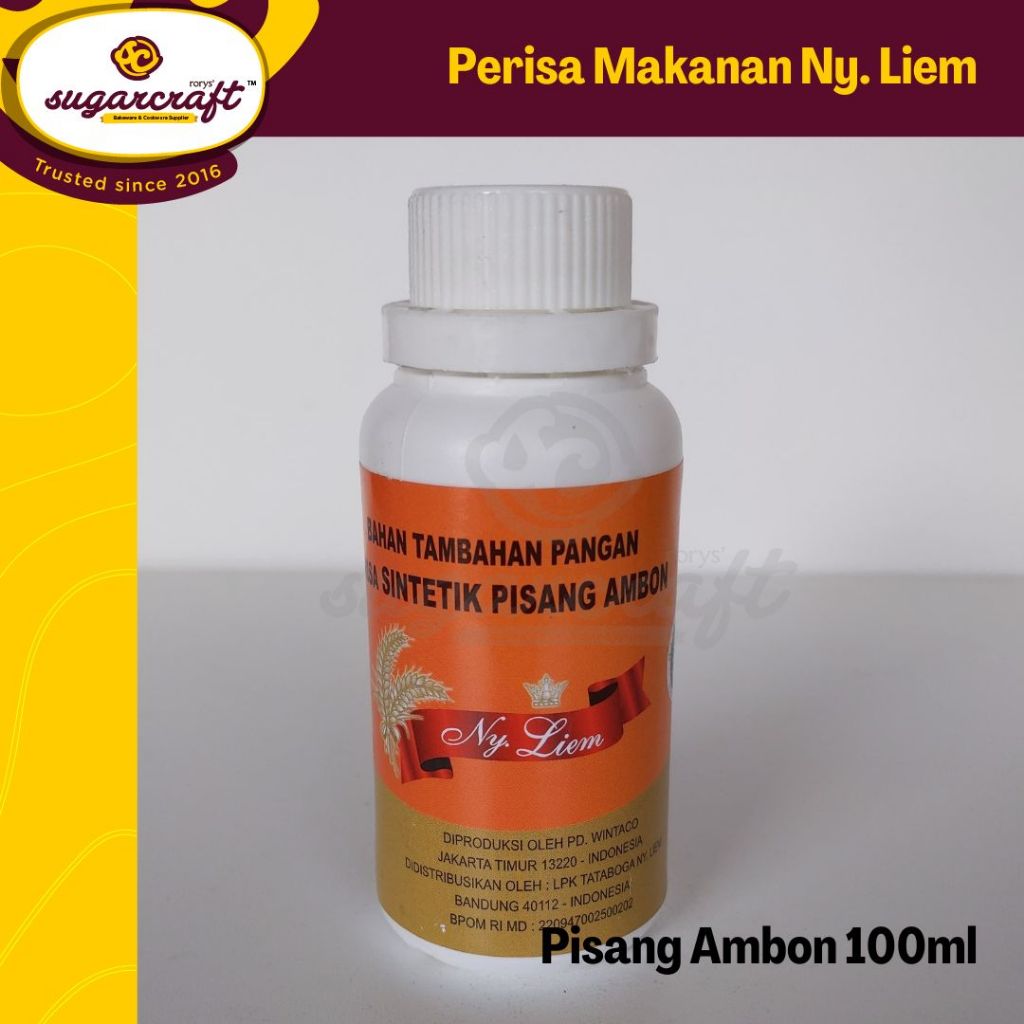 Jual Perisa/Pasta kue Ny. Liem Pisang Ambon 100ml | Shopee Indonesia