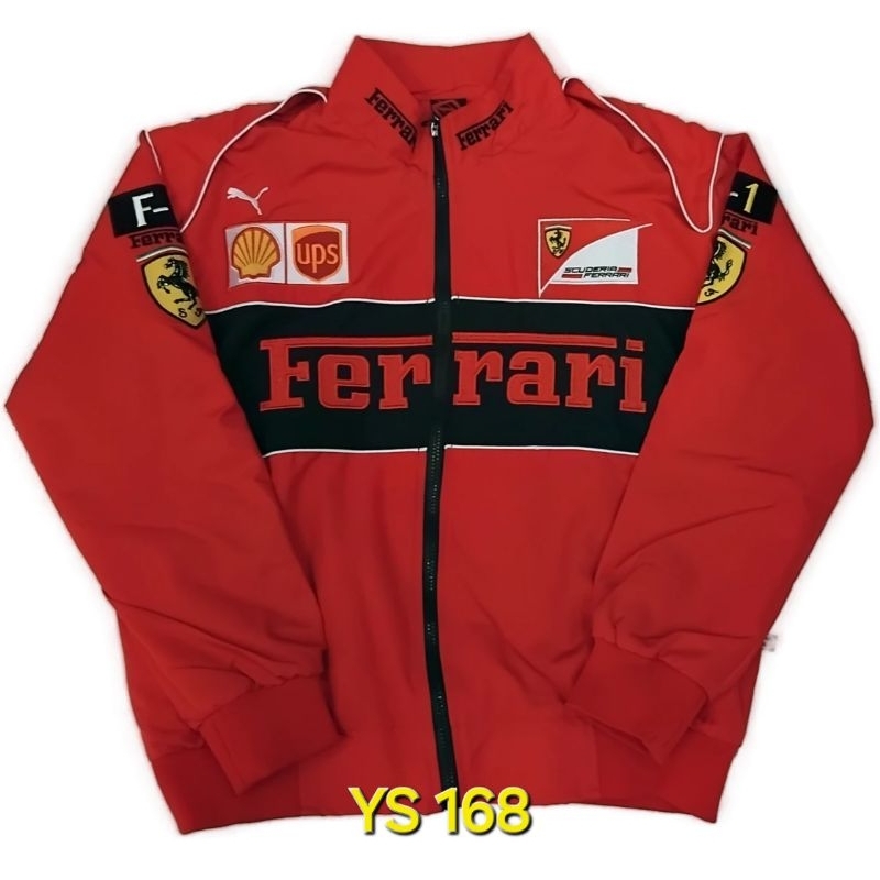 Jual Jaket Ferrari F1 Vintage Red Series - Nascar Racing Jacket ...