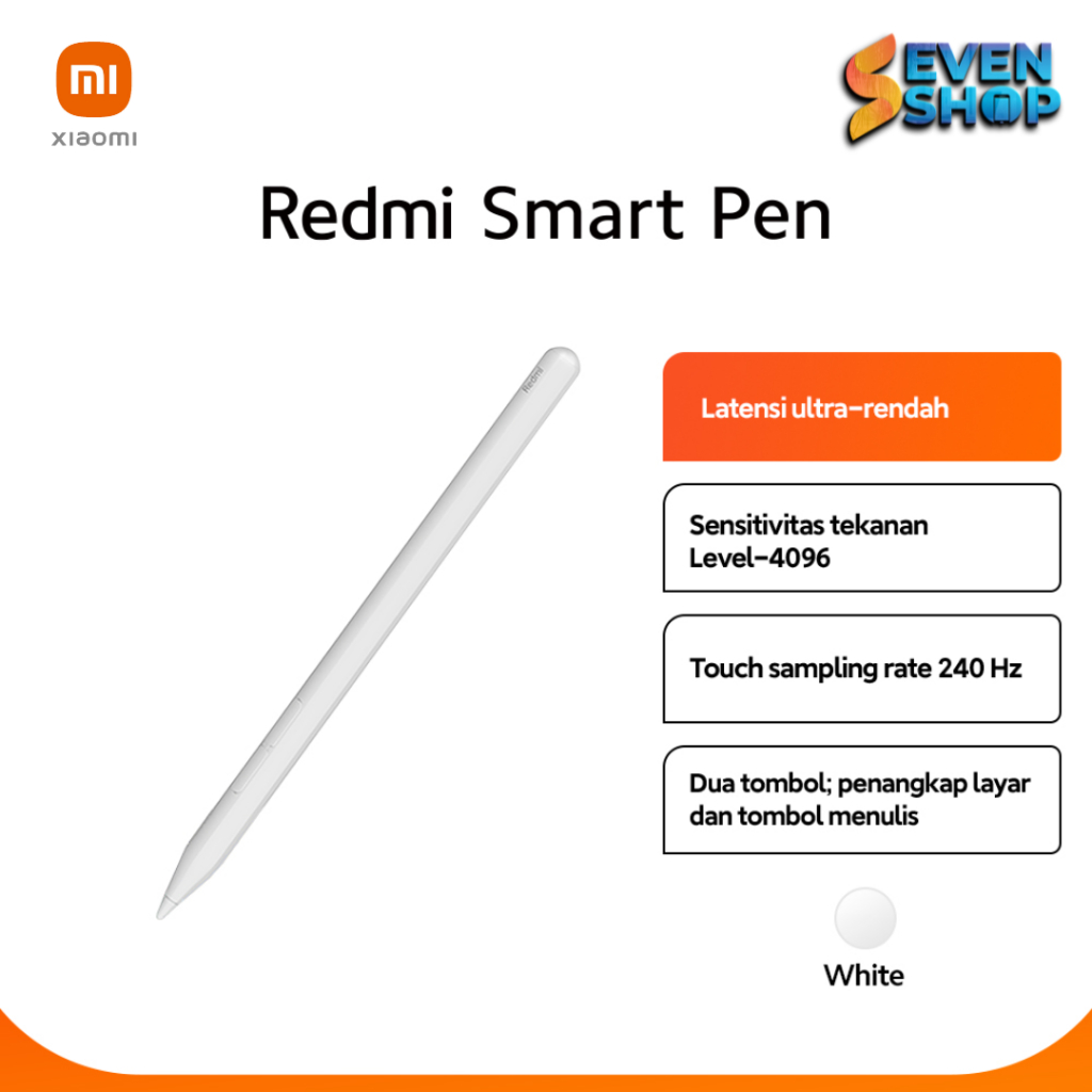 Jual Xiaomi Redmi Smart Pen | Compatible Model | Touch sampling rate ...