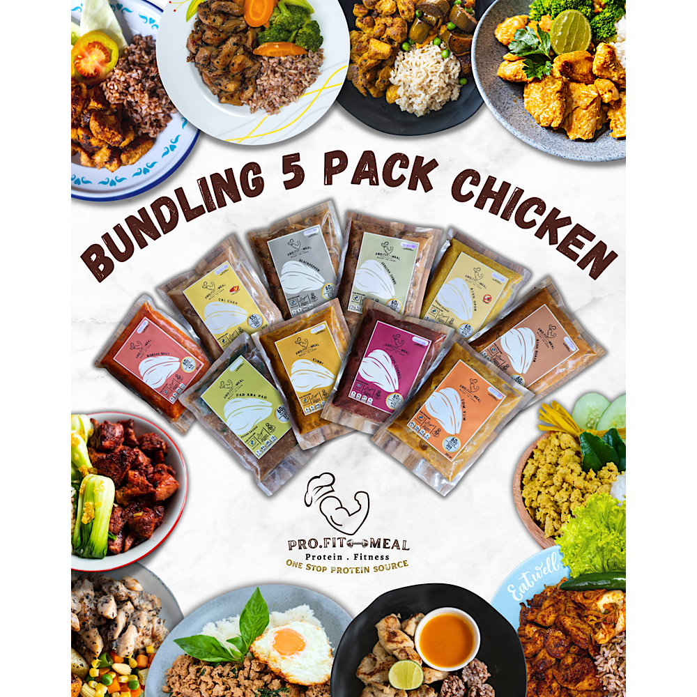 Jual PAKET BUNDLE 5 PACK - ProfitMeal Dada Ayam Marinasi - Dada ayam ...