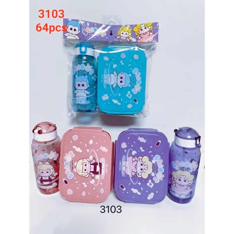 Jual Jual Lunch Box Anak Set Botol Minum/Kotak Makan Anak + Botol Minum | Shopee Indonesia