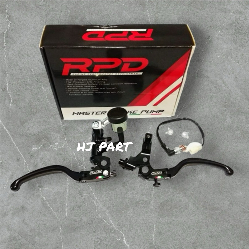 Jual Master Rem Set RPD Radial Kanan Kiri Paket Master Rem RPD 17MM + Kopling Master Rem RPD ...