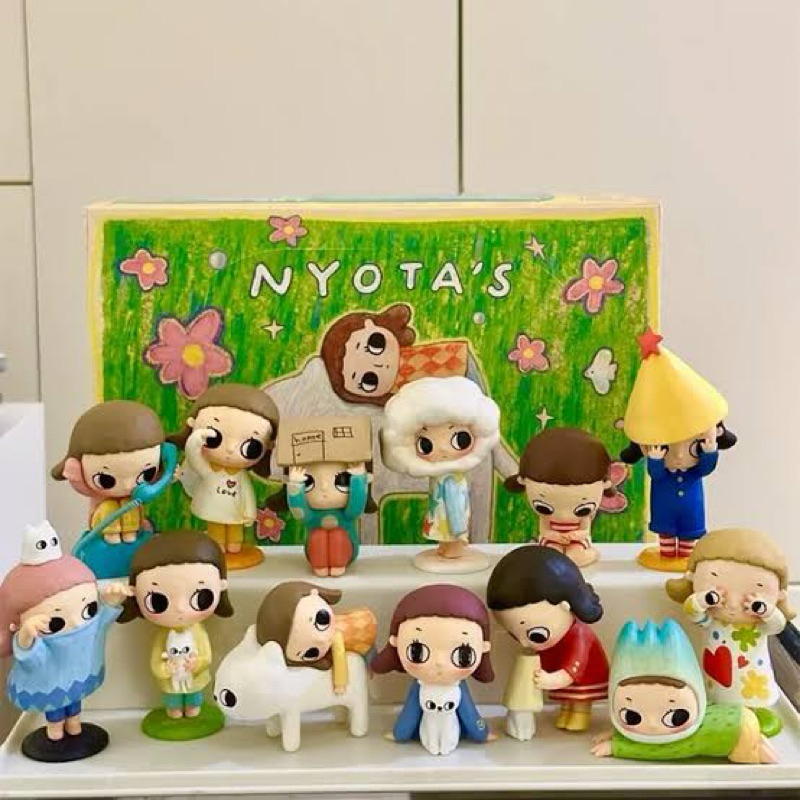 Jual Pop Mart Blind Box - satu box Nyota's Fluffy Life Series (Original Box of 12 Different ...